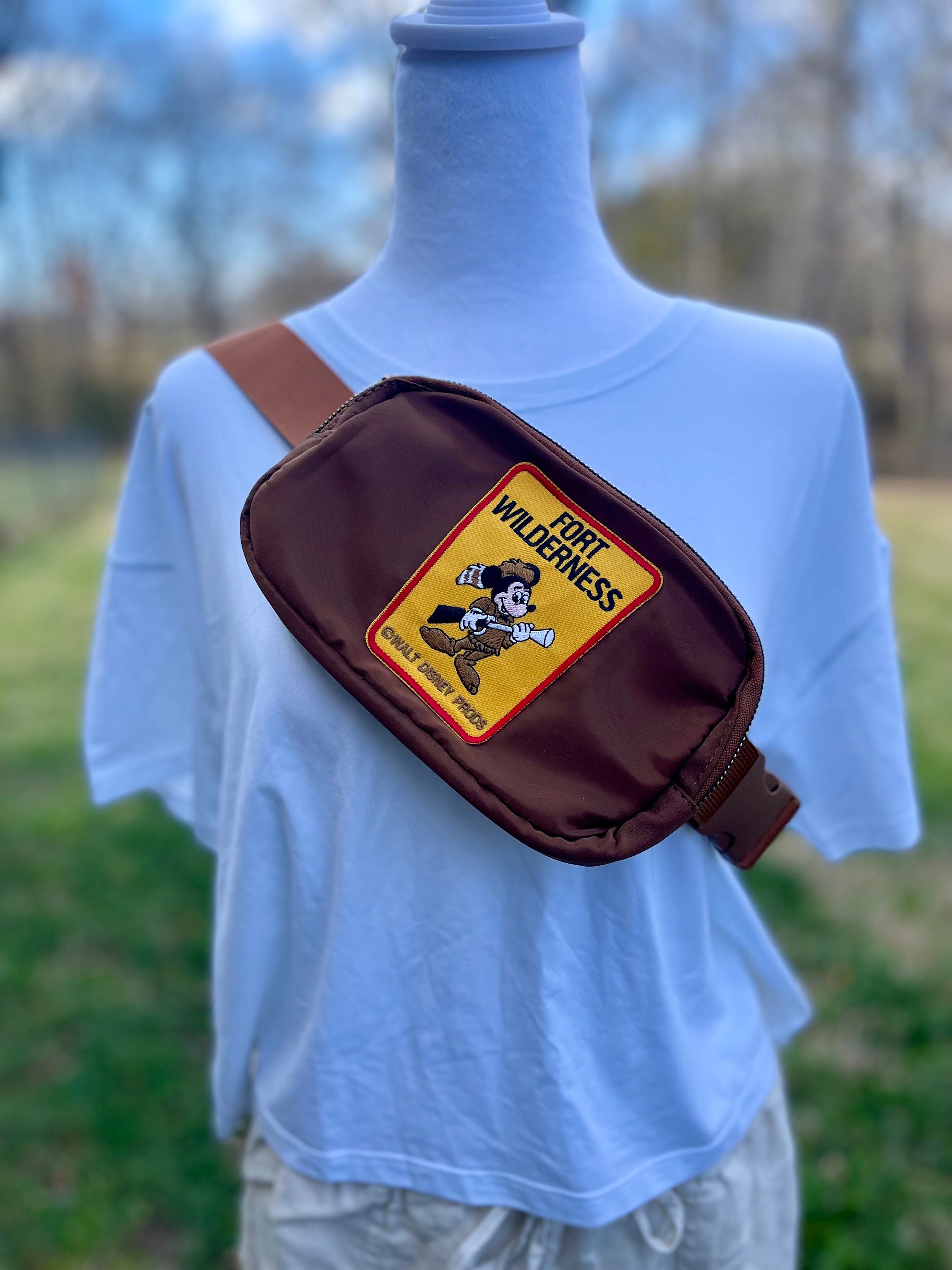 Disney's Fort Wilderness Inspired Camping Crossbody Belt Bag - Etsy