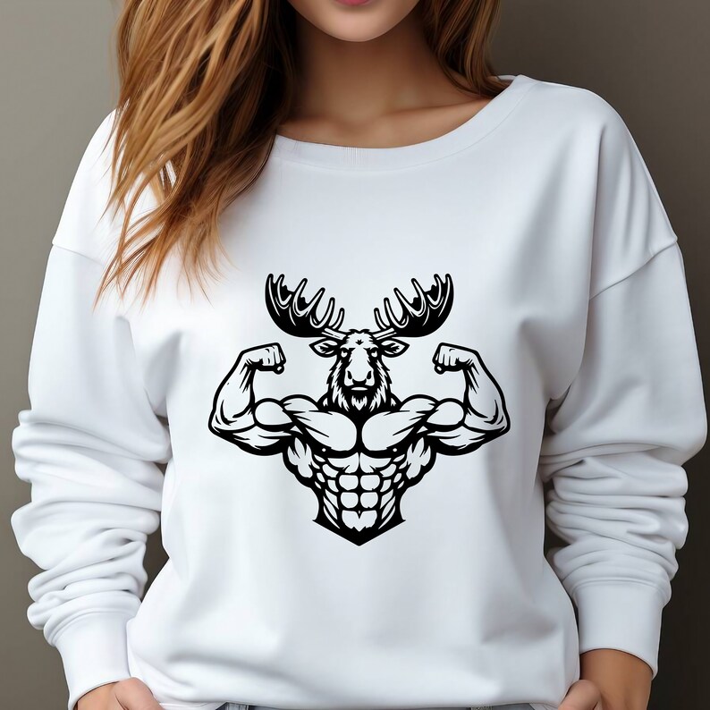 12 SVG Bodybuilder Designs Bundle, Bodybuilding Logo Vector, Animal ...