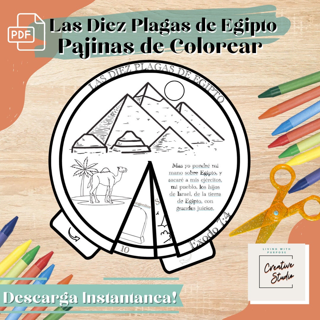 DIGITAL | Las Diez Plagas | Espanol | Reina Valera | Activides Biblica ...
