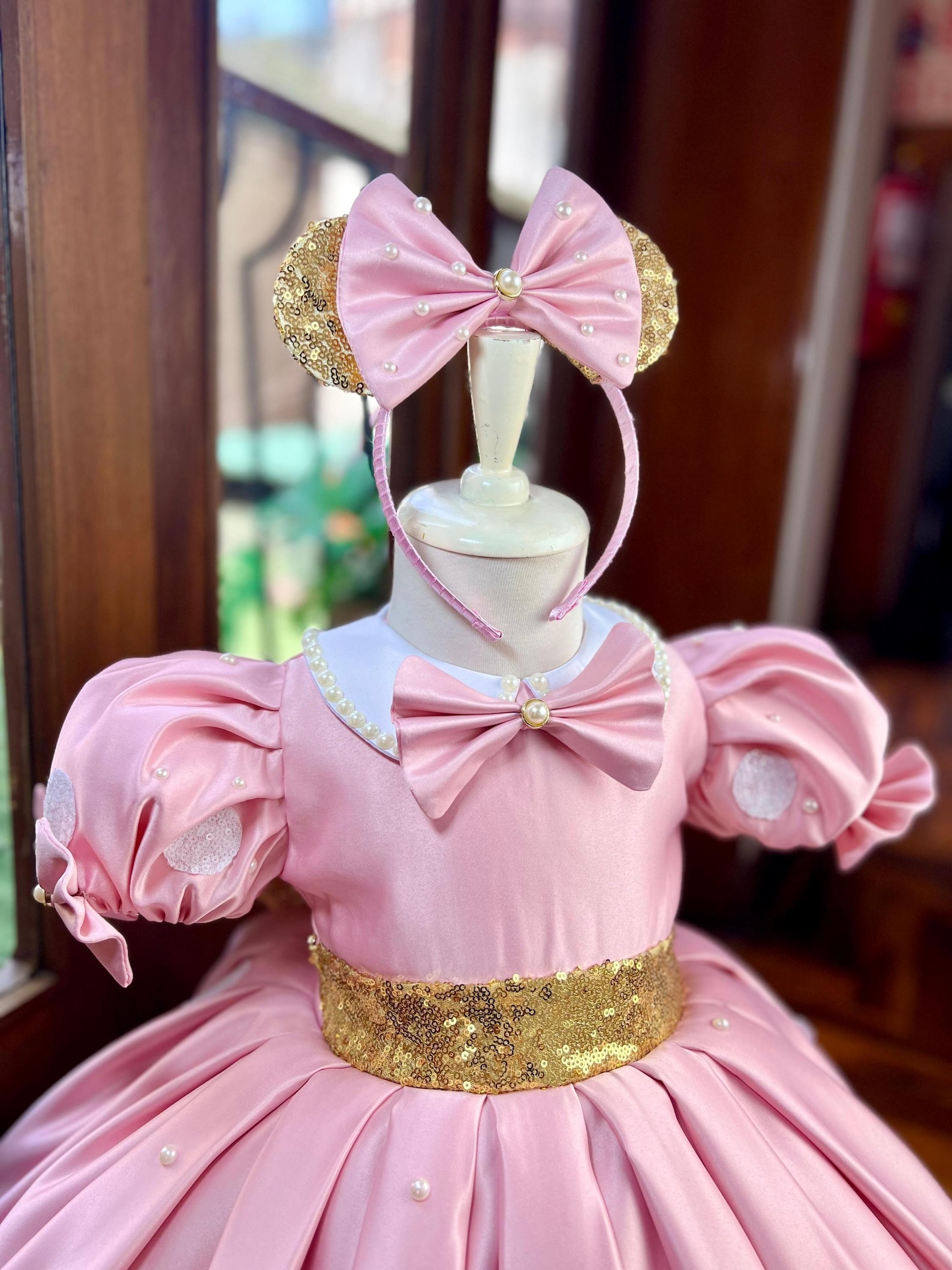 Minnie Mouse Dress, Fancy Minnie Costume, Minnie Mouse Photo Shoot ...