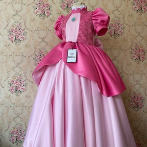 Girl's Peach Dress, Dresses for Girls, Birthday Dress, Girls Dress for ...