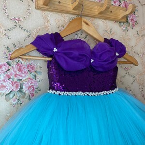 Mermaid Dress, Mermaid Costume, Mermaid Dress, Girl Dress, Ariel ...