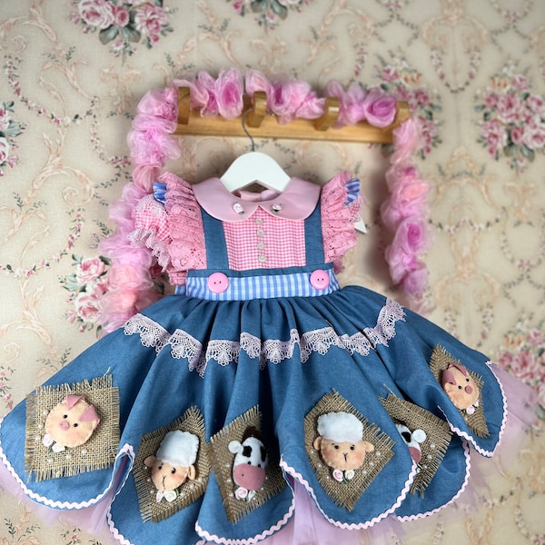 Farm Girl Dress - Etsy