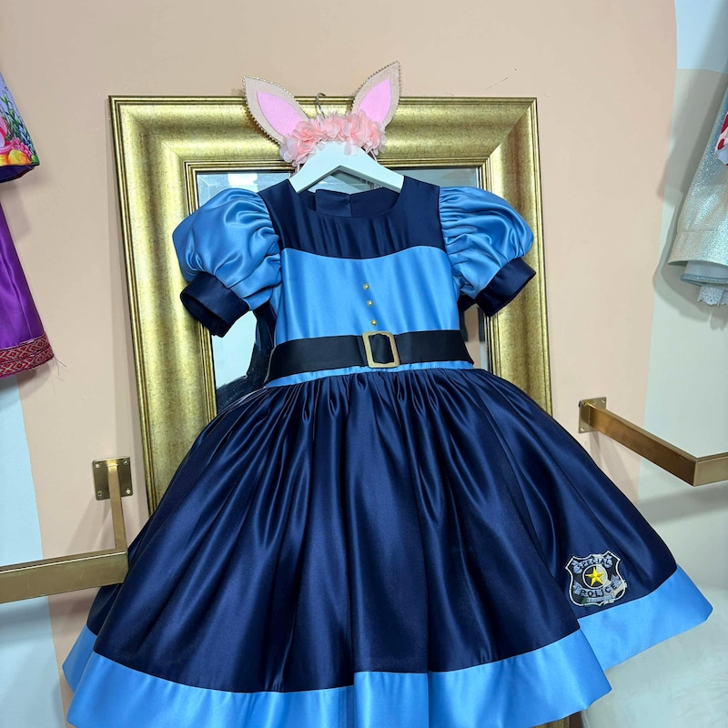 Blue Bunny Girl Costume - Etsy