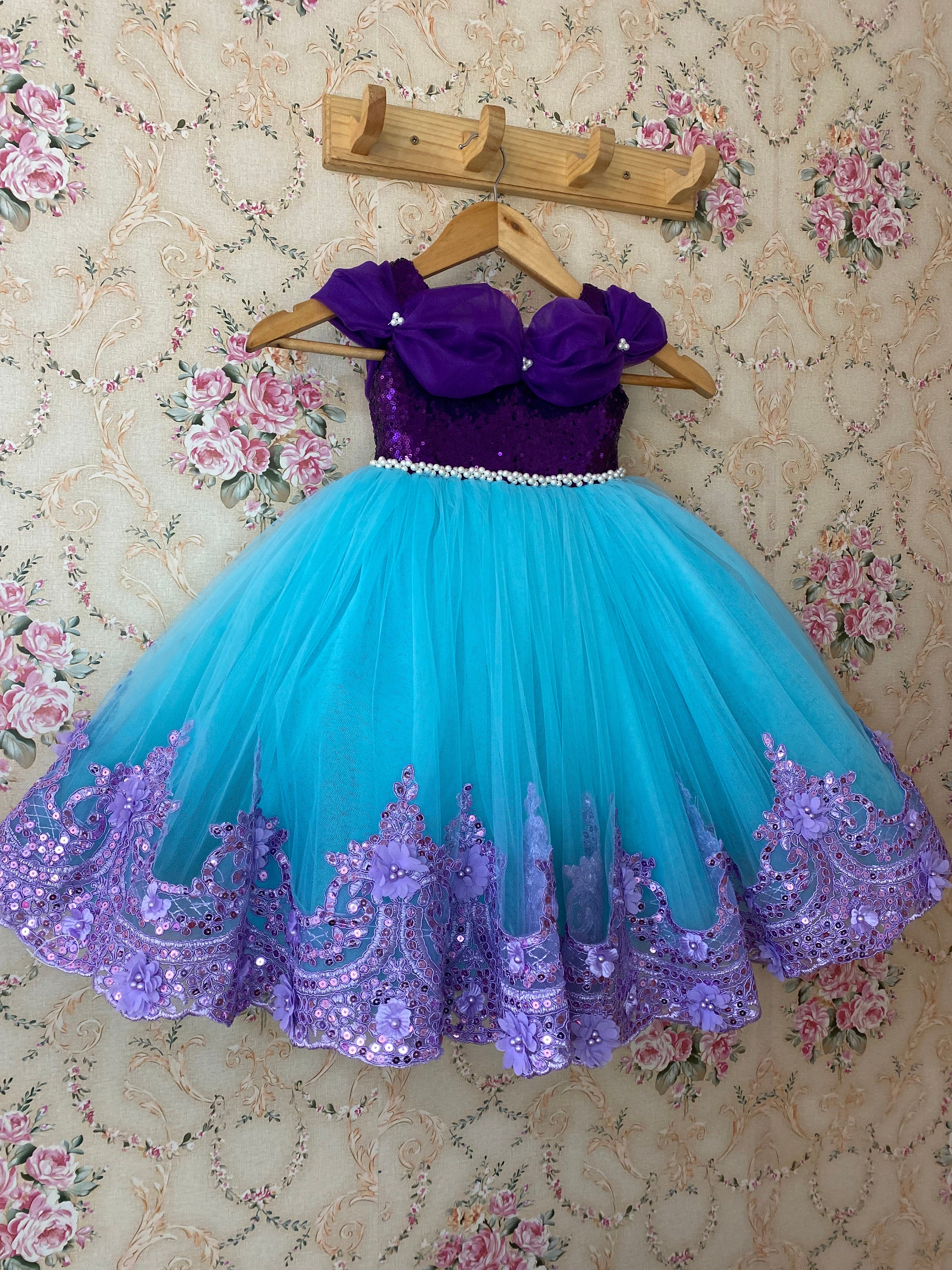 Mermaid Dress, Mermaid Costume, Mermaid Dress, Girl Dress, Ariel ...