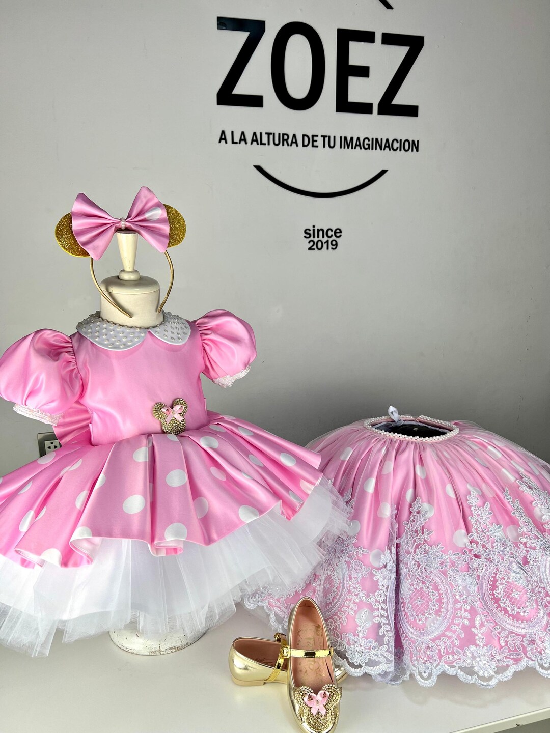 Minnie Mouse Dress, Fancy Minnie Costume, Minnie Mouse Photo Shoot ...