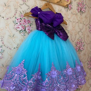 Mermaid Dress, Mermaid Costume, Mermaid Dress, Girl Dress, Ariel ...