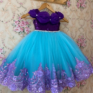 Mermaid Dress, Mermaid Costume, Mermaid Dress, Girl Dress, Ariel ...