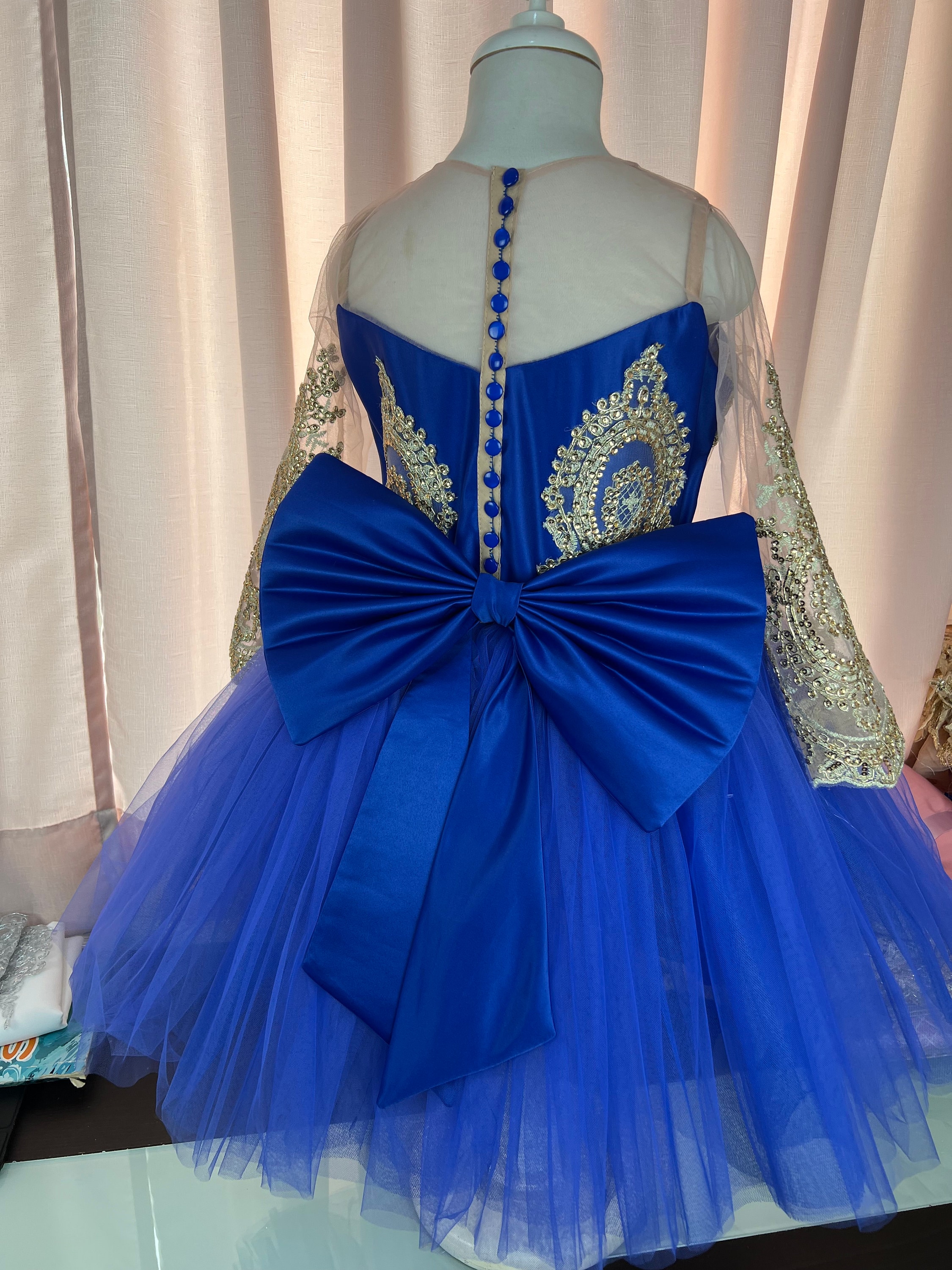 Blue Dress for Girls, Dresses for Girls, Birthday Dress, Girls Dress ...