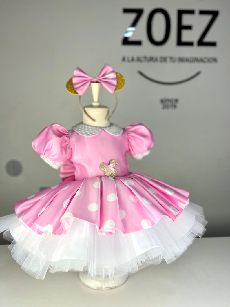 Minnie Mouse Dress, Fancy Minnie Costume, Minnie Mouse Photo Shoot ...