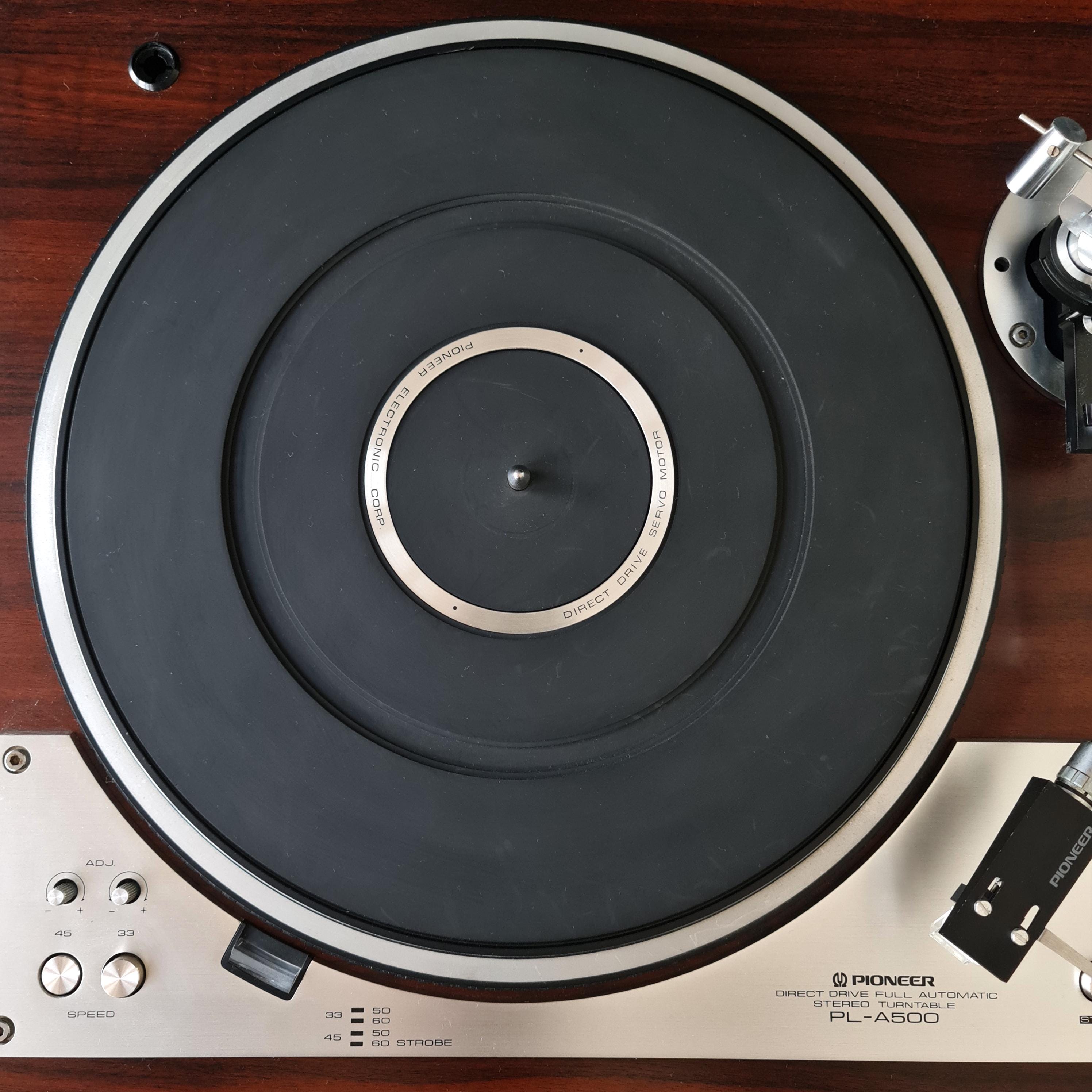 Pioneer PL-530 Turntable (PL-A500) Classic Vintage, Full Automatic ...