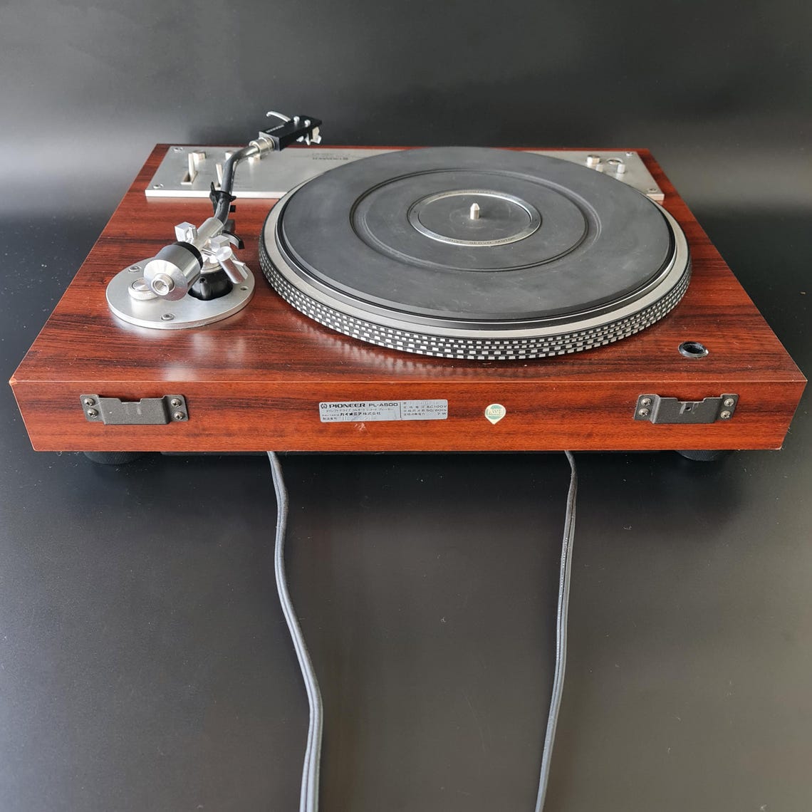 Pioneer PL-530 Turntable (PL-A500) Classic Vintage, Full Automatic ...