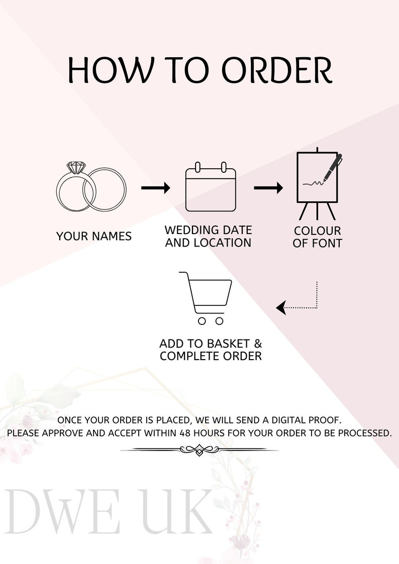 Frosted Acrylic Wedding Sign and 3D Gold Mirror Names-wedding Signage ...