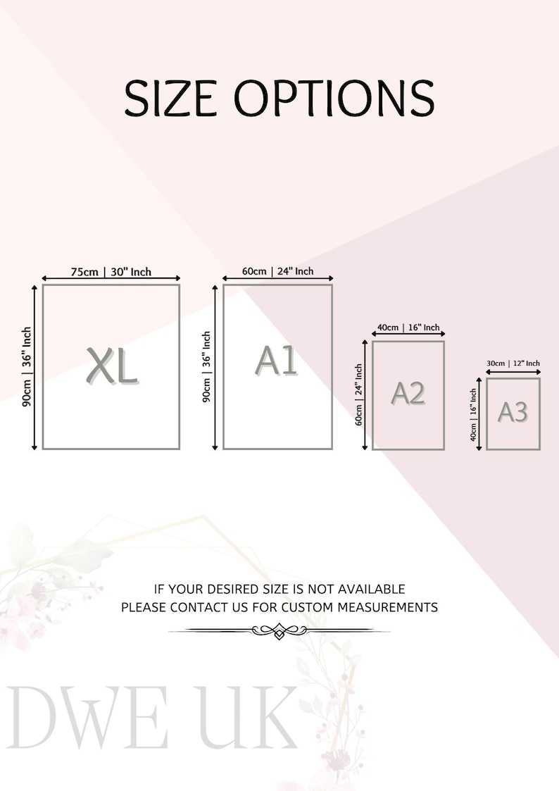 A1 A2 A3 Acrylic Wedding Welcome Sign, Arabic Calligraphy, Nikkah Sign ...