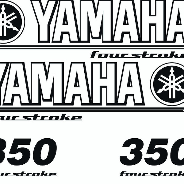 Yamaha Four Stroke Stickers - Etsy
