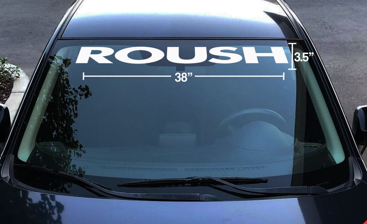 ROUSH Ford Mustang Vinyl Decal Sticker Emblem Logo Ford Mustang F-150 ...