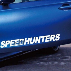 2pcs SPEEDHUNTERS Vinyl Sticker Decal DRIFT JAPAN Car Culture Side ...