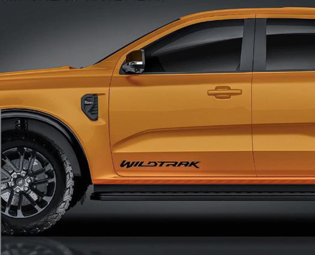 2pcs WILDTRAK Ford Ranger Raptor Decal Sticker Sport Racing Claws ...