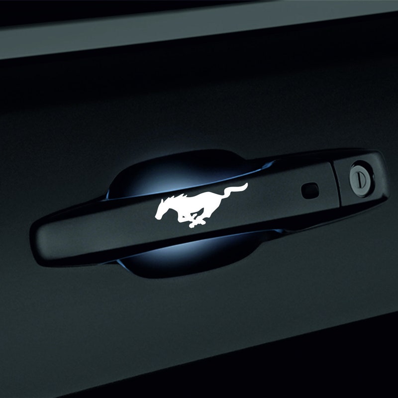Door Handle Decal for Mustangs - Etsy
