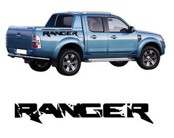 Two FORD RANGER Old Raptor Decal Sticker Sport Racing Claws Stripe ...