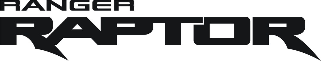 Two FORD RAPTOR Ranger Decal Sticker Sport Racing Claws Stripe Emblem ...