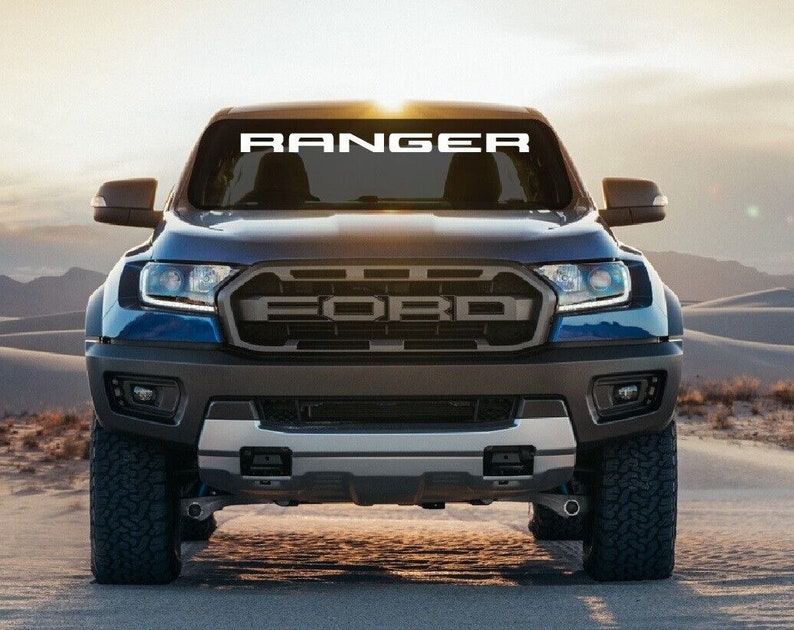 FORD Ranger Decal Sticker for Windshield Sport Racing Stripe Emblem Car ...