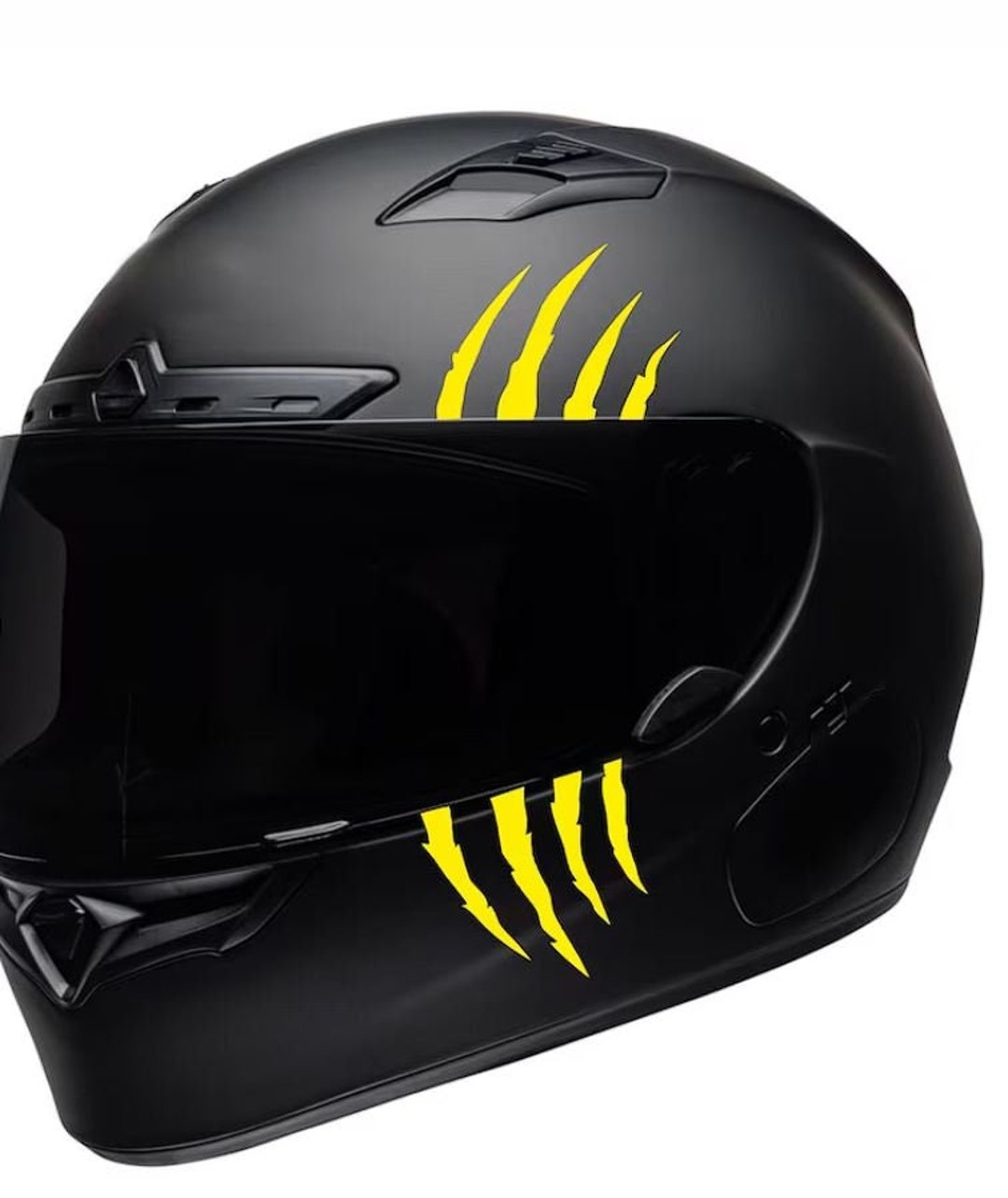 Motorcycle Helmet Sticker Claw Scratches Monster Scars Graphics Vinyl ...