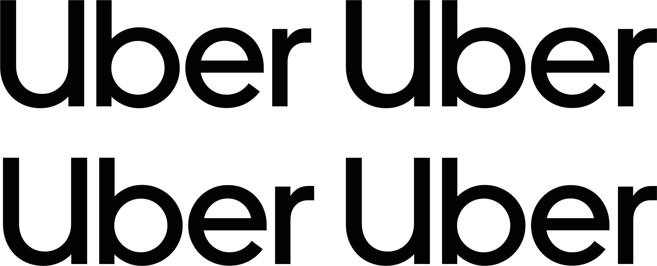 4pcs Uber Taxi Logo Decals Sticker Vinyl for Car Bumper Window Doors ...