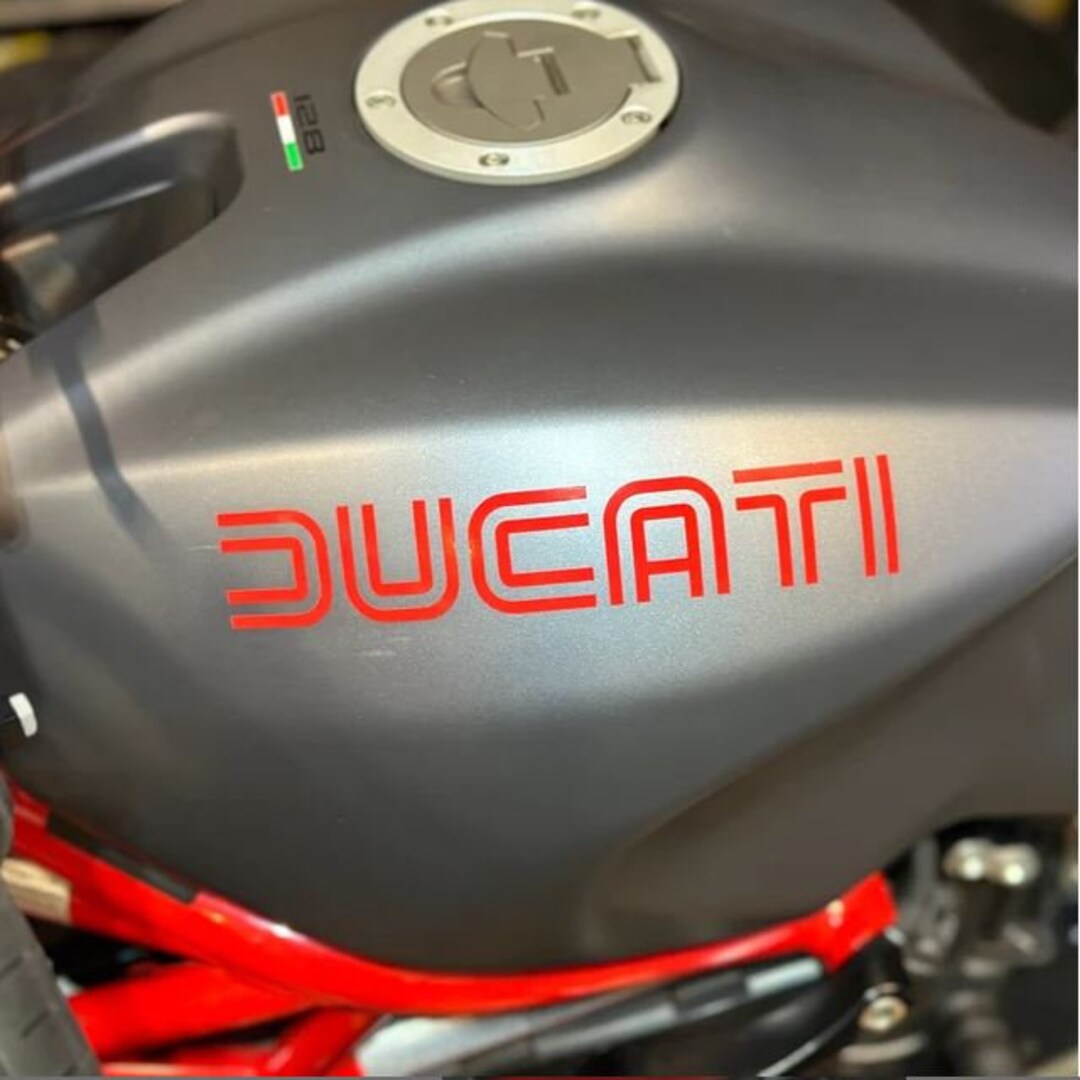Two Retro Ducati Stickers Decals for Bikes Fuel Tanks Motorcycle Belly Pan - Etsy