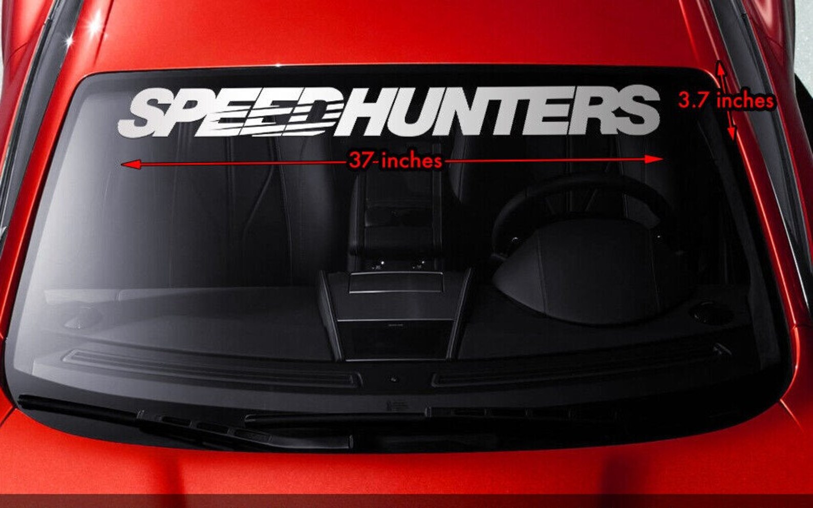 SPEEDHUNTERS Vinyl Sticker Decal for Windshield DRIFT JAPAN Car Culture ...