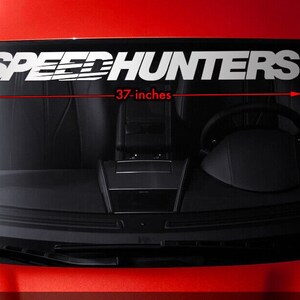 SPEEDHUNTERS Vinyl Sticker Decal for Windshield DRIFT JAPAN Car Culture ...