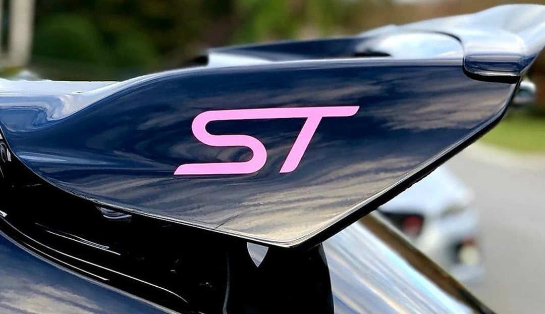 2pcs Ford ST Logo Decals Stickers for Car Bumper Window Laptop and More ...