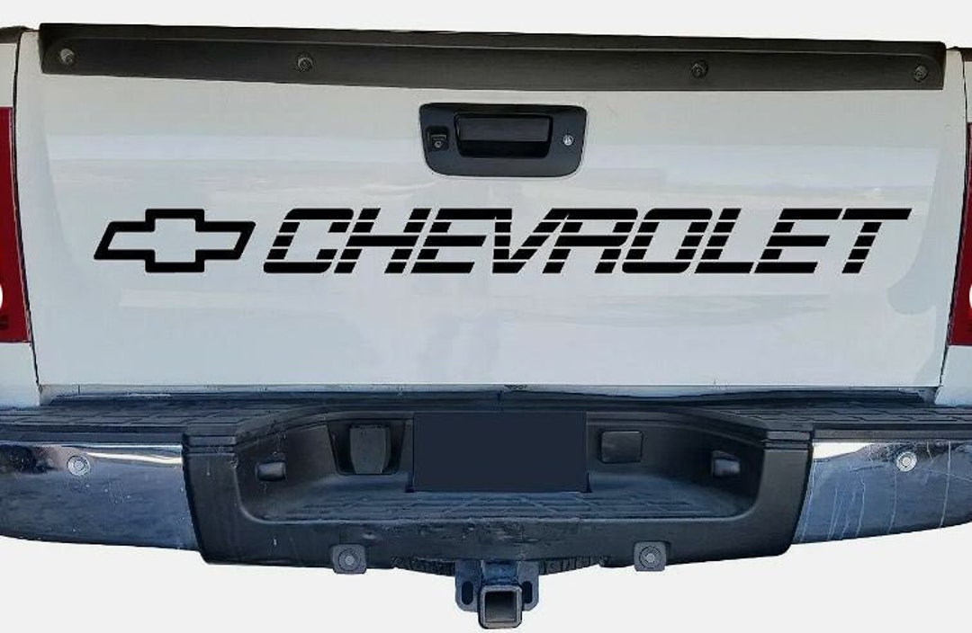 Chevrolet Chevy Script Body Tailgate Decal New Custom 1PC Tahoe OEM - Etsy