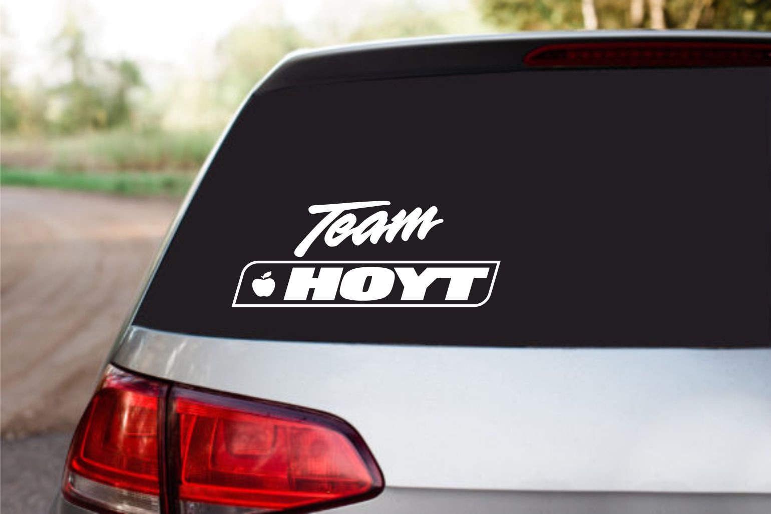 2pcs Hoyt Team Hunting Stickers Decals Vinyl Logo for Car Bumpers Truck ...
