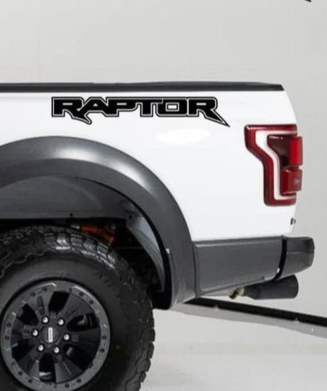 Two FORD Raptor Decal Sticker Sport Racing Stripe Emblem Car Truck Suv ...
