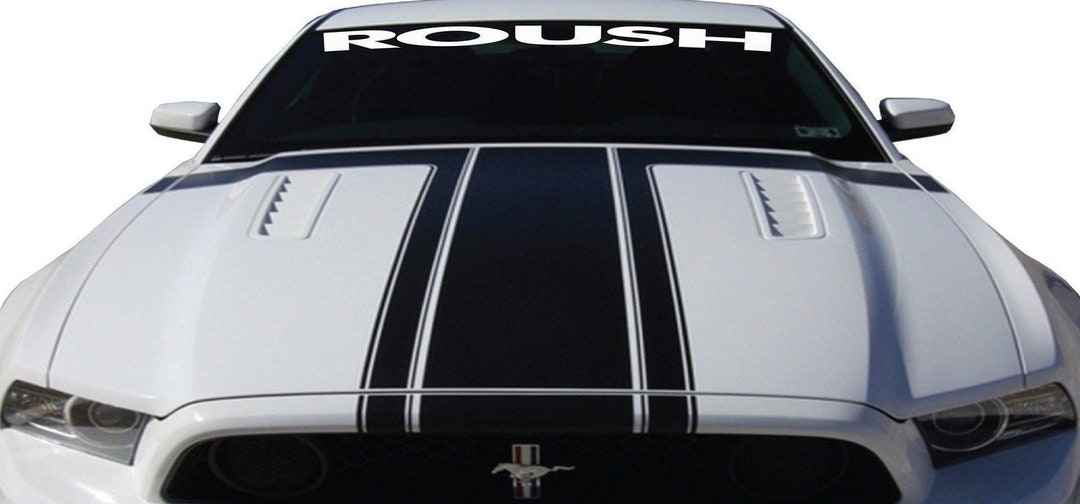 ROUSH Ford Mustang Vinyl Decal Sticker Emblem Logo Ford Mustang F-150 ...