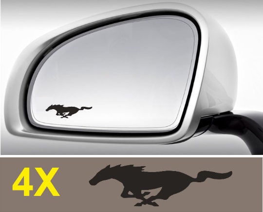 Ford Mustang Decals Stickers for Side Wing Mirrors Windows Vinyl - Etsy