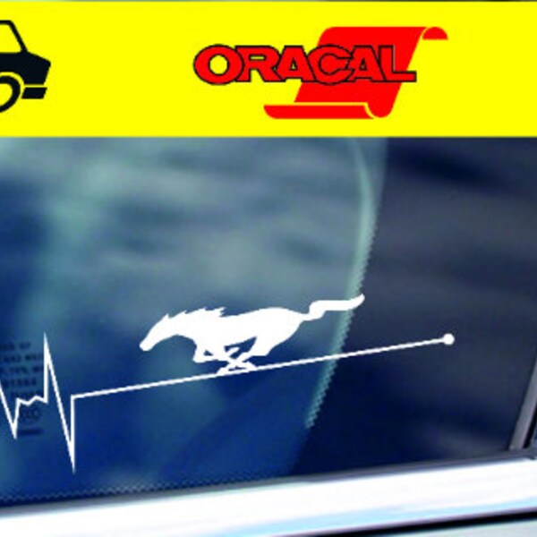 Heartbeat Decal - Etsy