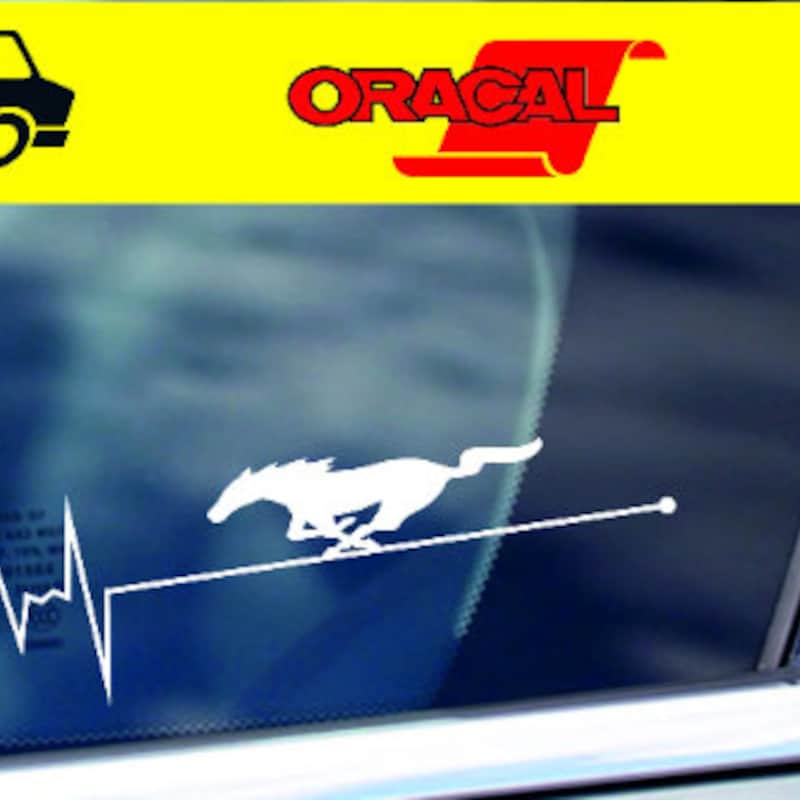 Heartbeat Decal - Etsy