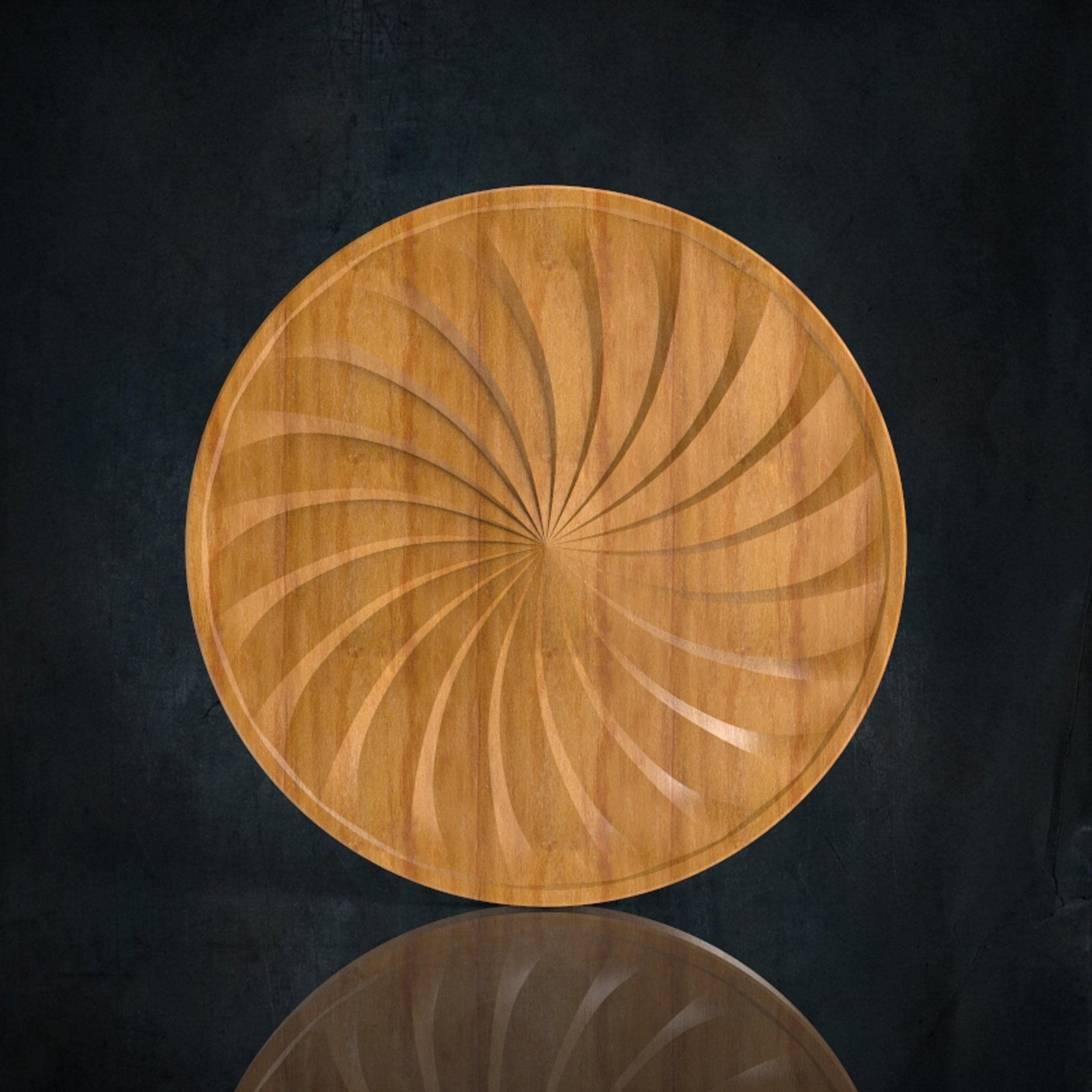 Circle Pattern 3D STL Model for CNC Router, Artcam, Vetric, Engraver ...