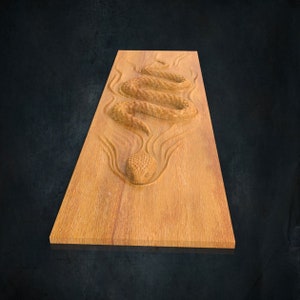 Swimming Snake 3D CNC Router Files, 3d Stl File, Vectric,aspire,easel ...
