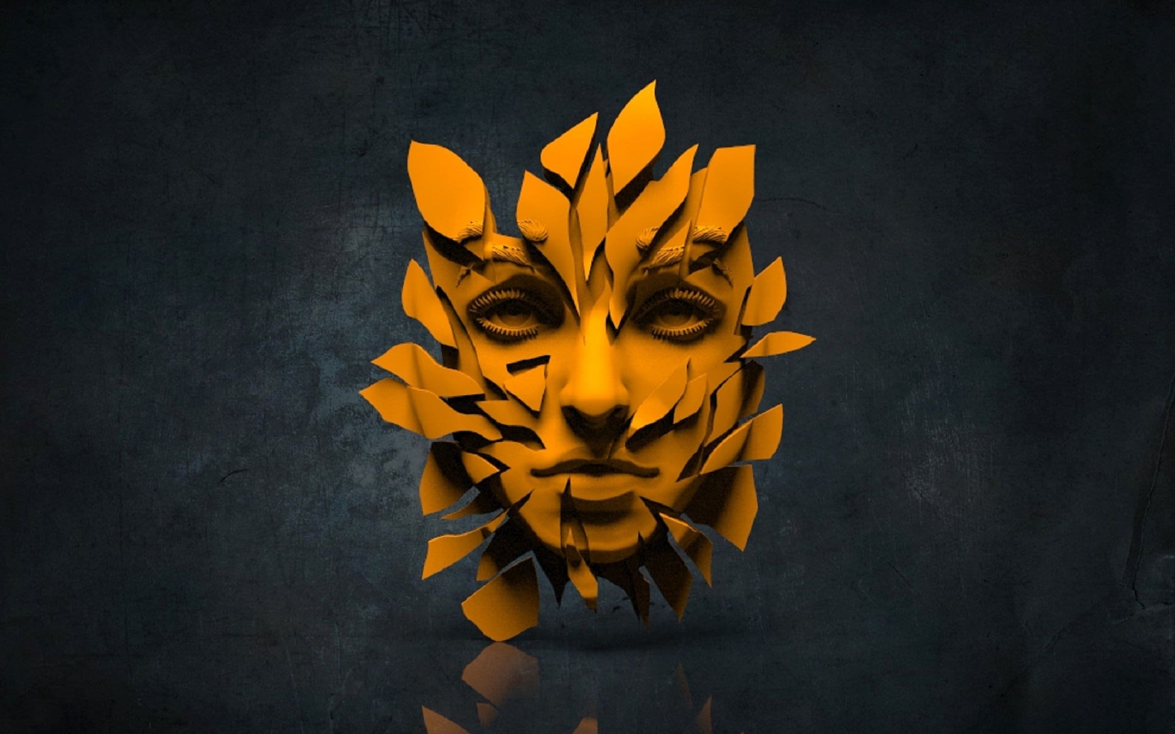 Glass Face Girl 3D STL Model for CNC Router, Artcam, Vetric, Engraver ...