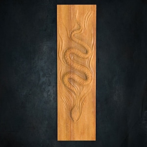 Swimming Snake 3D CNC Router Files, 3d Stl File, Vectric,aspire,easel ...