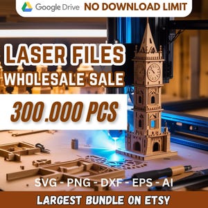 Laser Cut Bundle, Perfect for Diode Lasers CO2 Lasers,, 300k+ Vectors ...