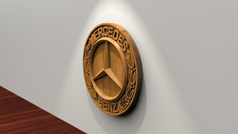 Car Logo 3D STL Model for CNC Router, Artcam, Vetric, Engraver, Relief ...