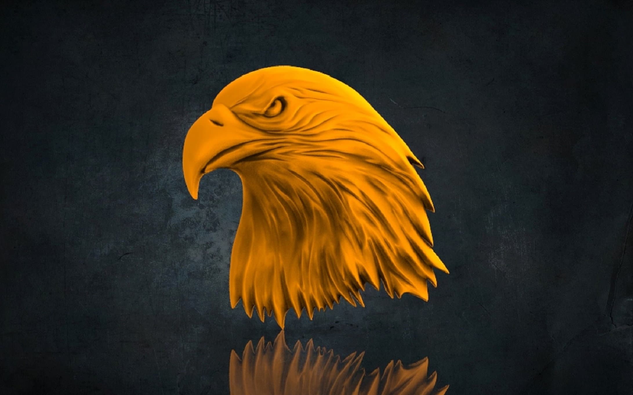 Eagle Head 3D STL Model for CNC Router, Artcam, Vetric, Engraver ...