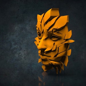 Glass Face Girl 3D STL Model for CNC Router, Artcam, Vetric, Engraver ...