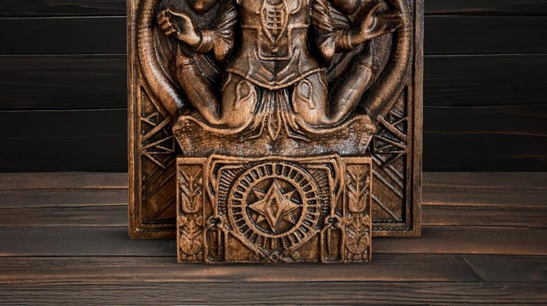 Baphomet Statue Home Altar for Wicca and Occult Enthusiasts Devil ...