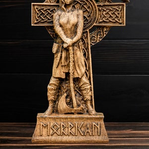 Morrigan Morrigu Statue War and Fate Goddess Irish Goddess Pagan Wiccan ...