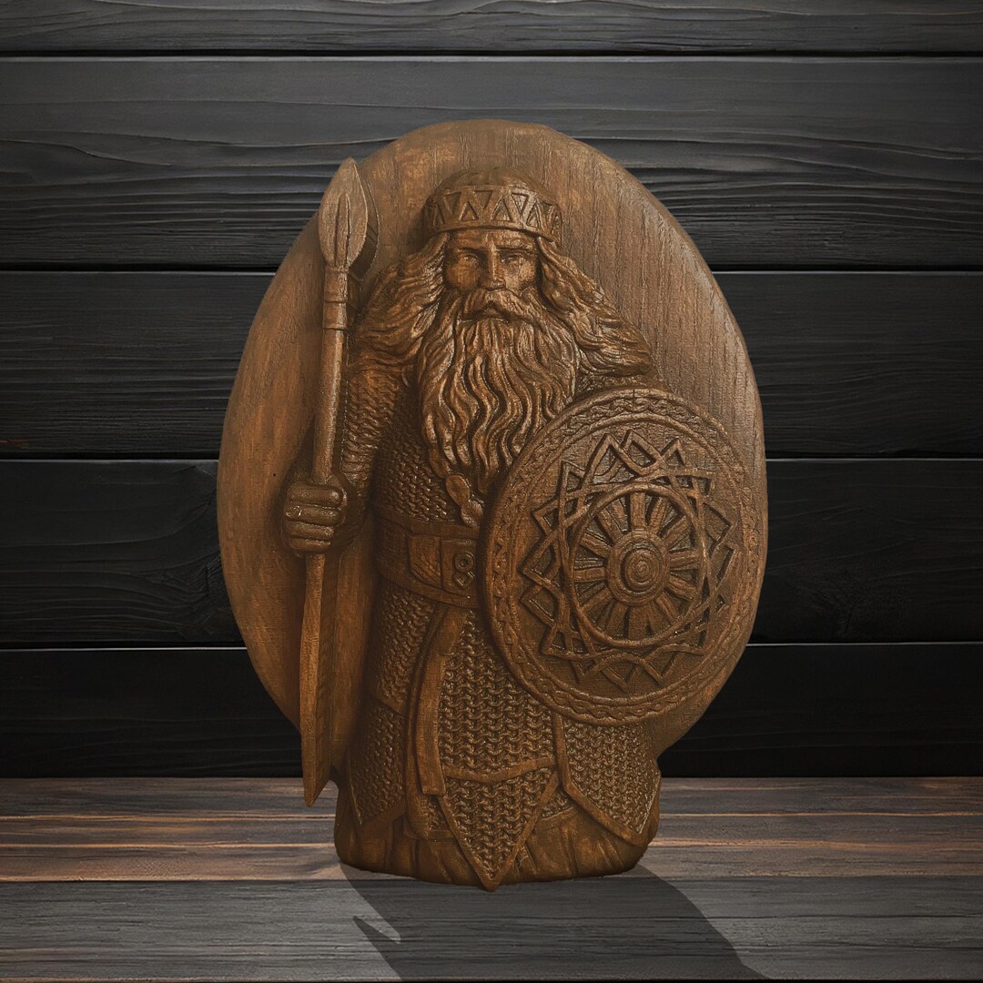 Lugh Irish God Celtic God Lugh Statue Lugh Wooden Statue God Lugh Lug ...